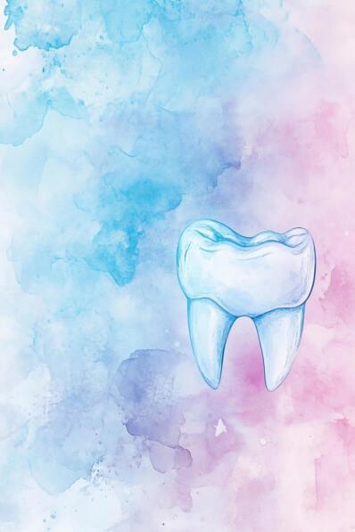 Download Watercolor Tooth Illustration Backgrounds Online - Creative ...