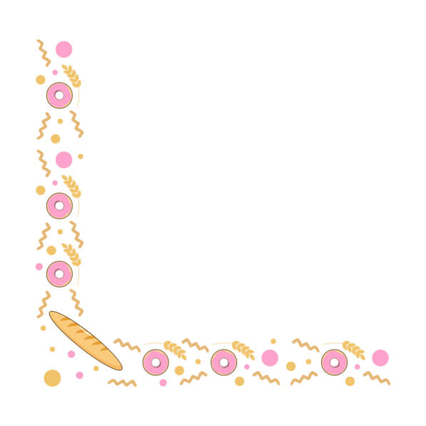 Download Playful Bakery Decorative Border Borders & Corners Online ...
