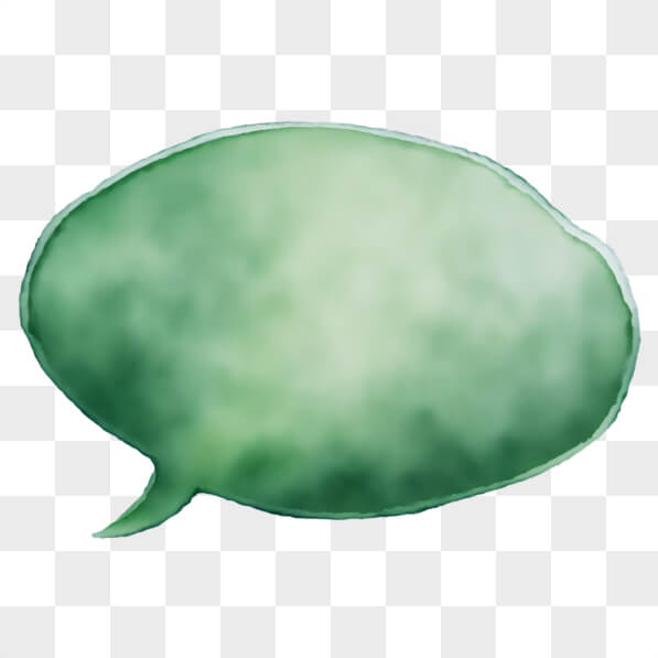 Baixe Balão de Fala Verde Cartoons - Creative Fabrica