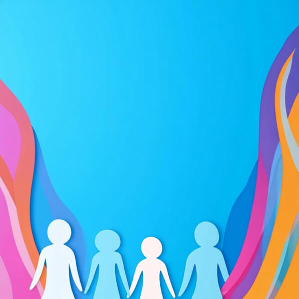 Download Colorful Abstract Community Illustration Backgrounds Online ...