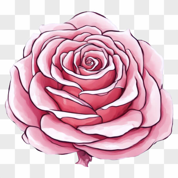 Descarga Rosa Pink Ilustrada Cartoons En Línea - Creative Fabrica