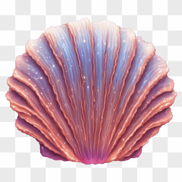 Download Illustrated Seashell with Gradient Colors Cartoons Online ...