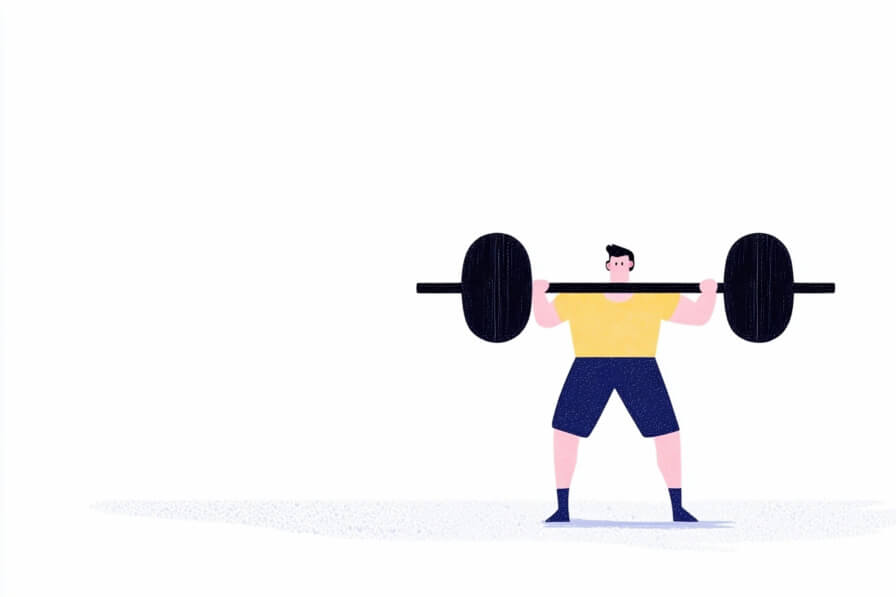 Download Man Lifting Barbell Backgrounds Online - Creative Fabrica