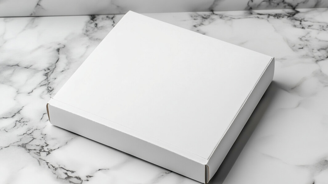 Download Plain White Box on Marble Surface Mockups Online - Creative ...