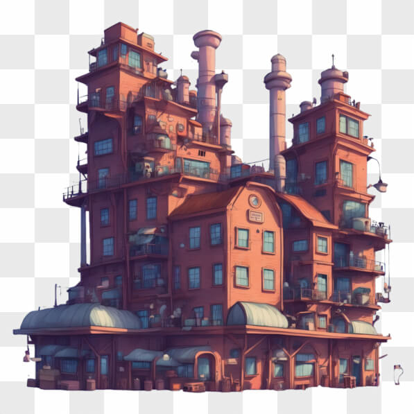 Factory Cartoon Images - Free Download on Creative Fabrica