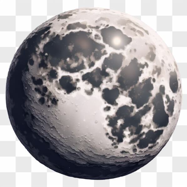 Download Artistic representation of a textured moon Cartoons Online ...