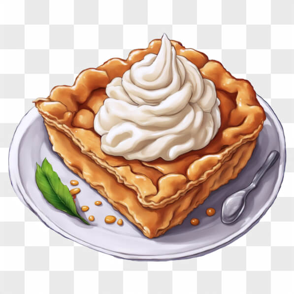 Descarga Rebanada de pastel con crema batida Cartoons En Línea ...