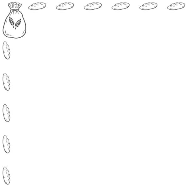 Download Zak meel en versgebakken brood Borders & Hoeken online op ...