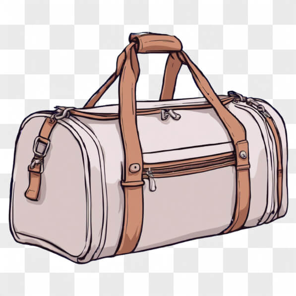 Download Stylish Duffel Bag Cartoons Online - Creative Fabrica