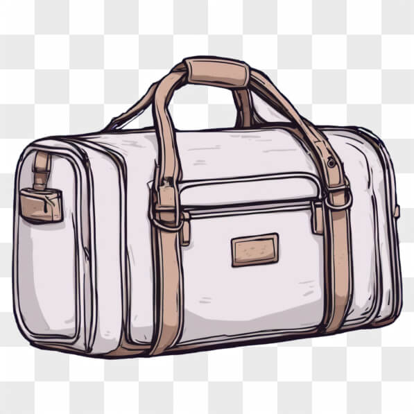 Download Stylish Duffle Bag Cartoons Online - Creative Fabrica