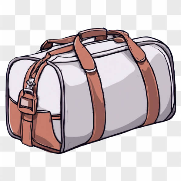 Download Stylish Duffel Bag Cartoons Online - Creative Fabrica
