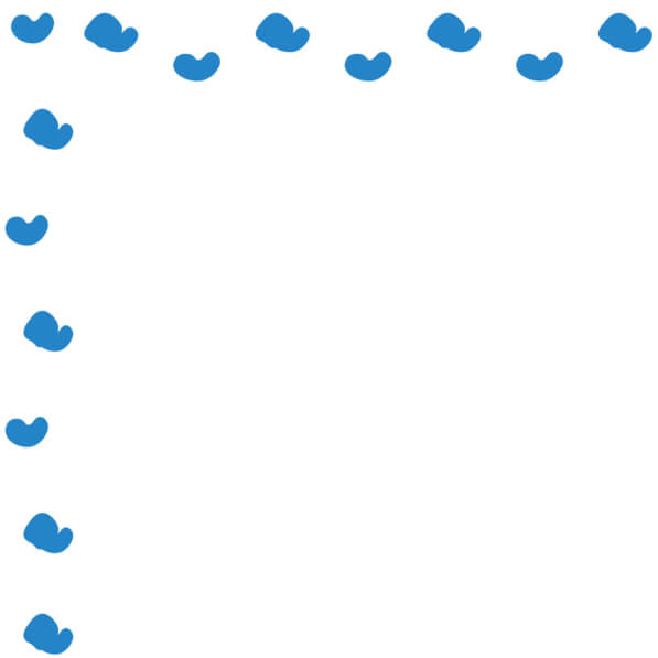 Download Abstract Blue Shapes Border Borders & Corners Online ...