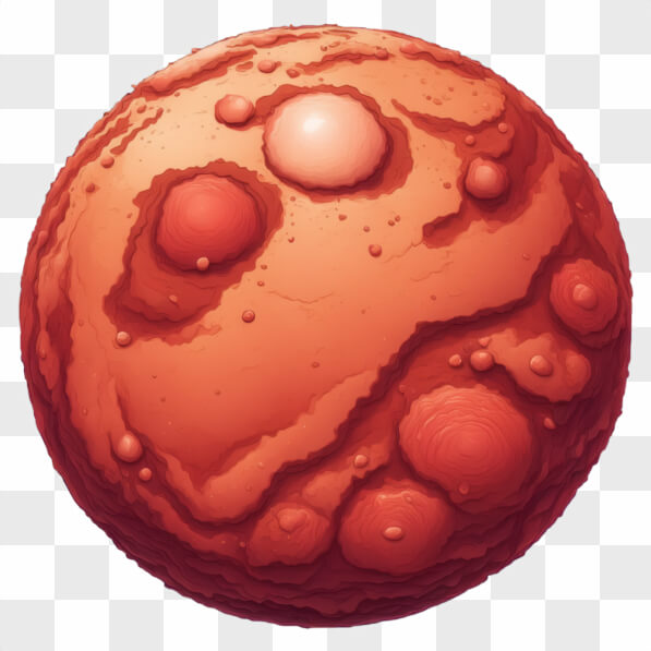 Download Stylized Mars Illustration Cartoons Online - Creative Fabrica
