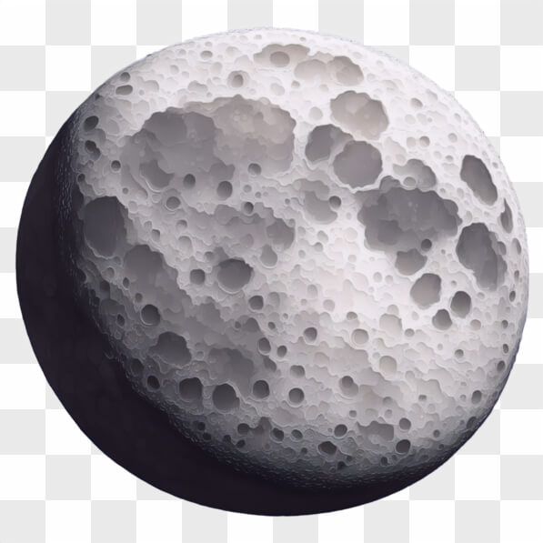 Download Detailed Representation of the Moon Cartoons Online - Creative ...