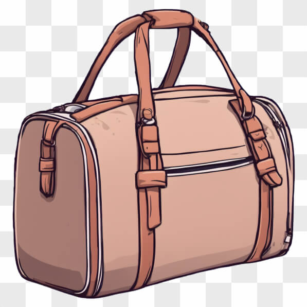 Download Stylish Duffel Bag Cartoons Online - Creative Fabrica