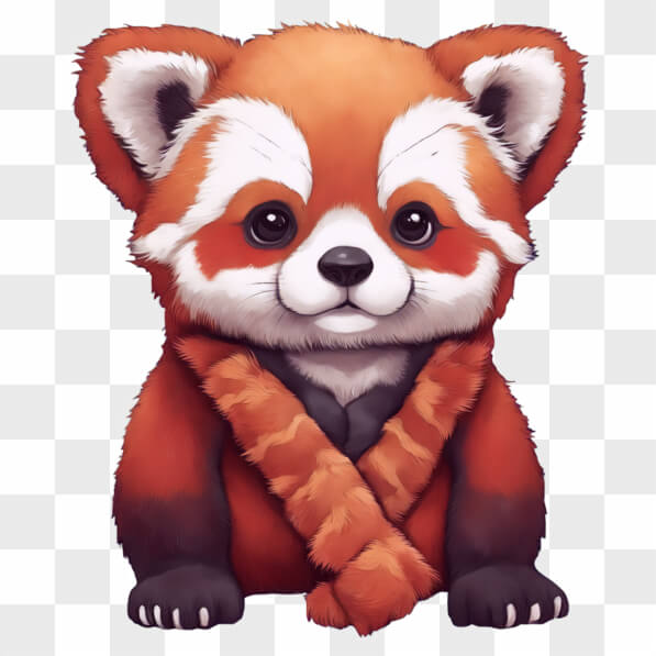 Download Cute Cartoon Red Panda Cartoons Online - Creative Fabrica