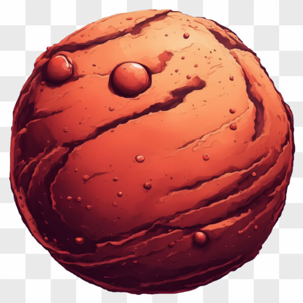 Download Stylized Representation of Mars Cartoons Online - Creative Fabrica