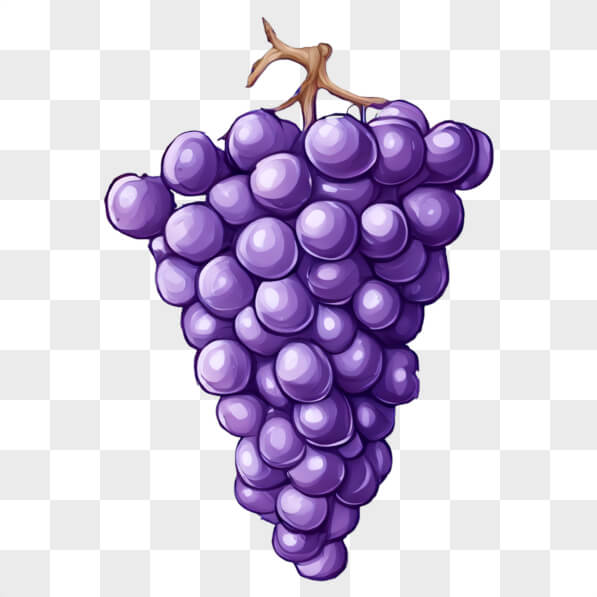 Descarga Racimo de Uvas Moradas Cartoons En Línea - Creative Fabrica