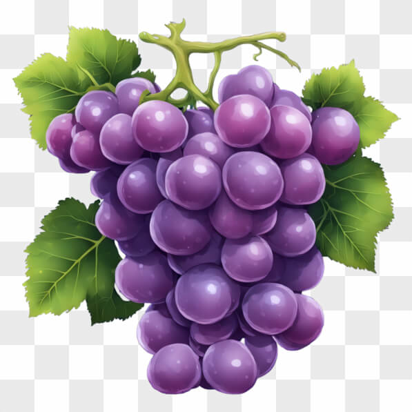 Descarga Racimo de uvas moradas Cartoons En Línea - Creative Fabrica