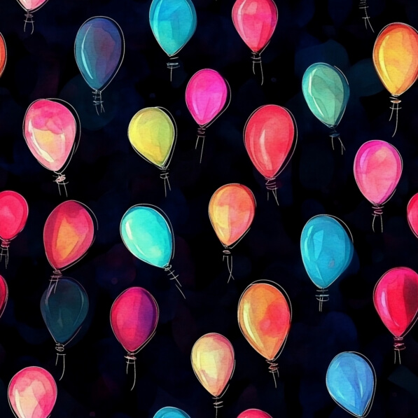 Download Colorful Balloon Pattern Patterns Online - Creative Fabrica