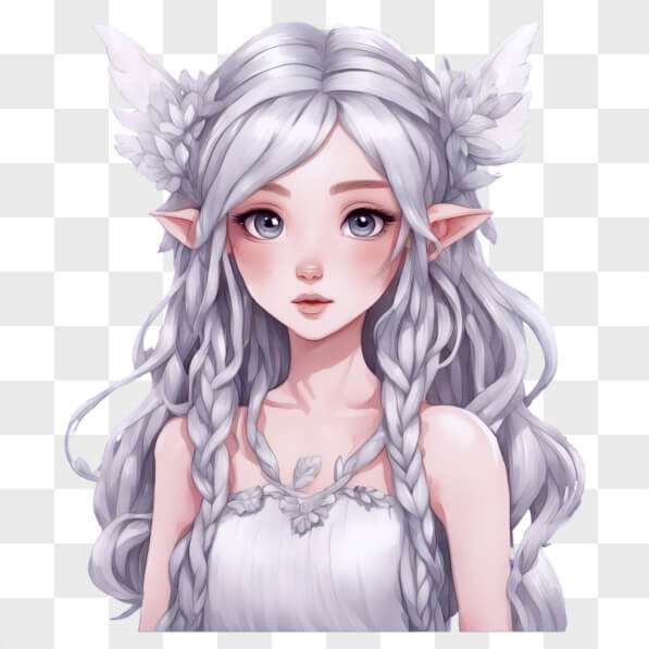 Download Ethereal Elf Character Portrait Cartoons Online - Creative Fabrica