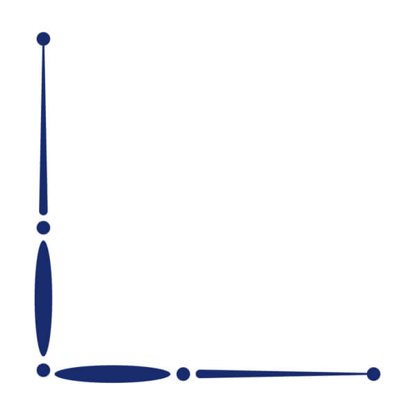 Descarga Diseño de esquina geométrica en azul marino Bordes y Esquinas ...