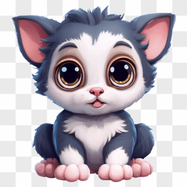 Download Cute Cartoon Kitten Cartoons Online - Creative Fabrica