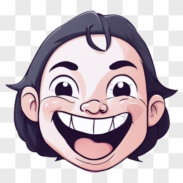 Download Cheerful Cartoon Character with a Big Smile Cartoons Online ...