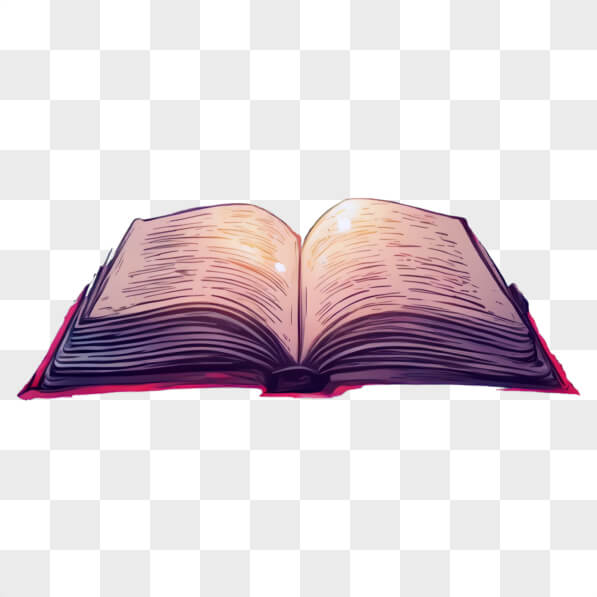 Download Illuminated Open Book Cartoons Online - Creative Fabrica