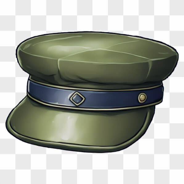 Download Green Military Hat Cartoons Online - Creative Fabrica