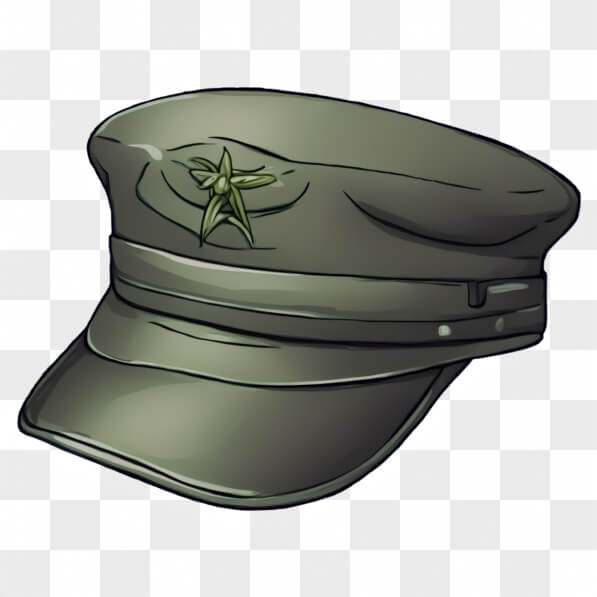 Download Military Cap Cartoons Online - Creative Fabrica