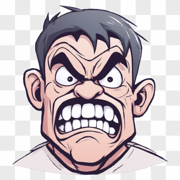 Download Angry Cartoon Character Cartoons Online - Creative Fabrica