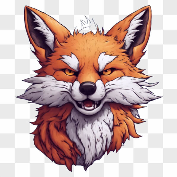 Download Illustration of a Fox Cartoons Online - Creative Fabrica