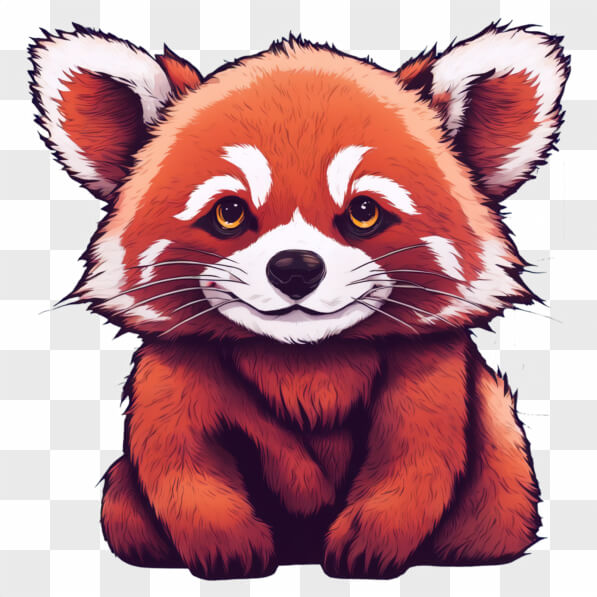 Download Adorable Red Panda Cartoons Online - Creative Fabrica