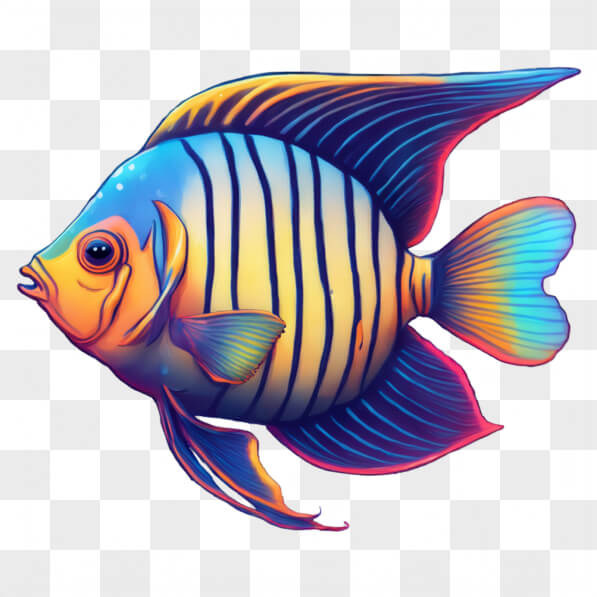 Download Colorful Stylized Fish Cartoons Online - Creative Fabrica