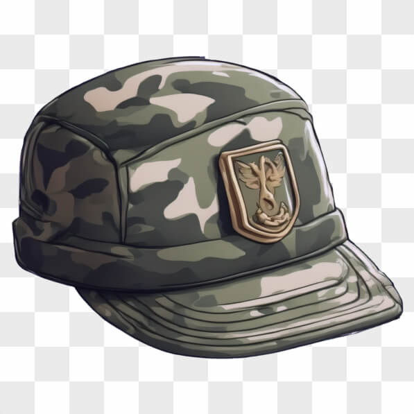 Download Military Camouflage Hat Cartoons Online - Creative Fabrica