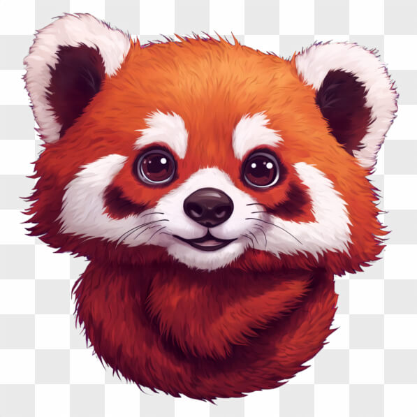 Download Cute Cartoon Red Panda Cartoons Online - Creative Fabrica