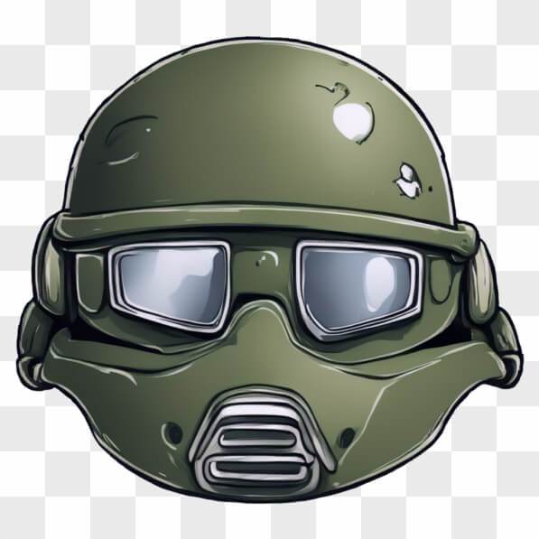 Download Illustration of a Military Helmet Cartoons Online - Creative ...