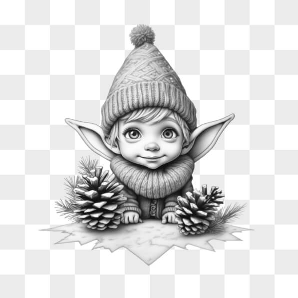 Descarga Ilustración de personaje elfo caprichoso Bocetos En Línea ...