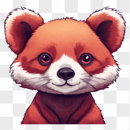 Download Cute Cartoon Red Panda Cartoons Online - Creative Fabrica