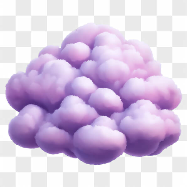 Download Pastel Purple Cloud Cartoons Online - Creative Fabrica