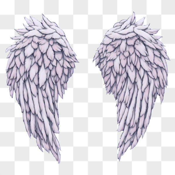 Descarga Ilustración de alas de ángel intrincadas Cartoons En Línea ...