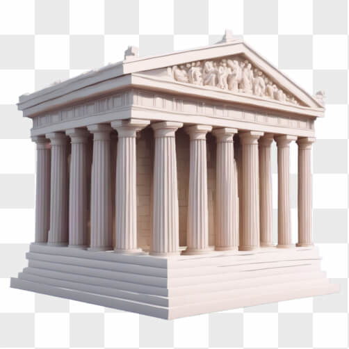 Download Classical Greek Temple Structure Cartoons Online - Creative ...