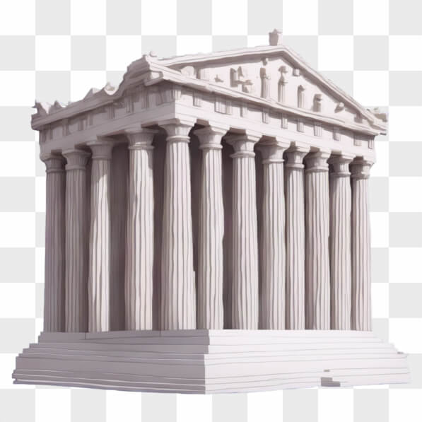 Download Classical Greek Temple Structure Cartoons Online - Creative ...