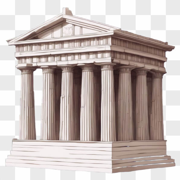 Download Classical Greek Temple Illustration Cartoons Online - Creative ...
