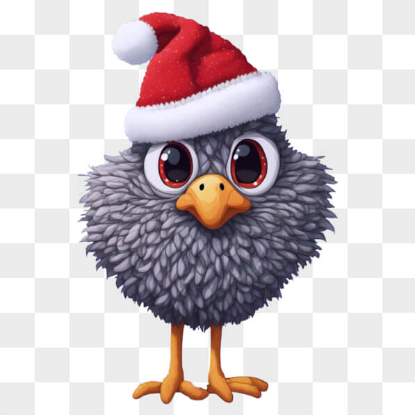 Descarga Pájaro de dibujos animados con gorro de Santa Cartoons En ...