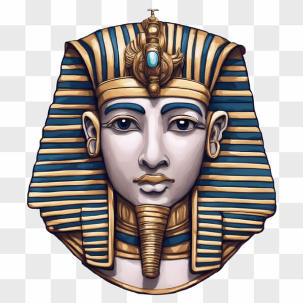 Descarga Representación estilizada de un faraón egipcio Cartoons En ...