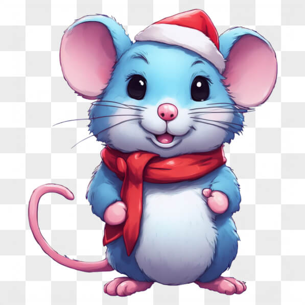 Descarga Personaje de ratón azul festivo Cartoons En Línea - Creative ...