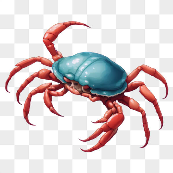 Download Animated Crab with Colorful Shell Cartoons Online - Creative ...