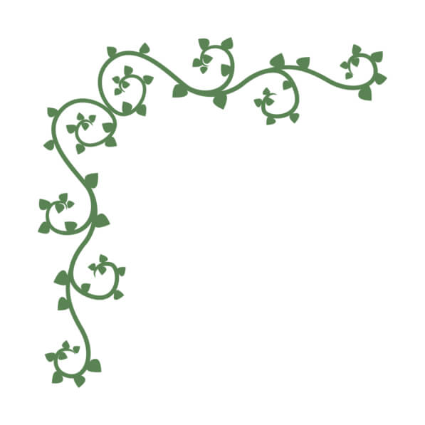 Download Decorative Green Vine Design Borders & Corners Online ...